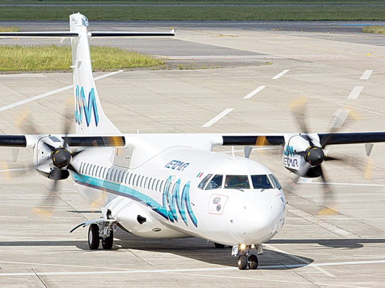 Vuelo de Aeromar aterriza de emergencia en AICM tras incendio en motor ...